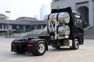 China Shaanxi Auto X5000 460 pk 4X2 LNG getrokken vrachtwagenkop voor zwaar vervoer Te koop