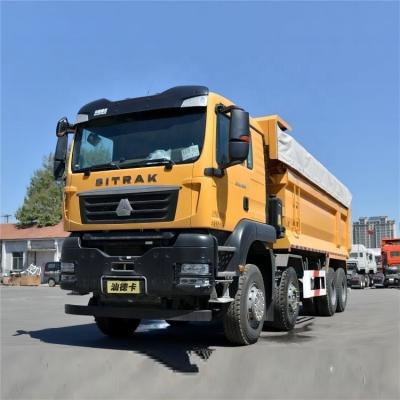 Cina Camion pesante nazionale 8X4 375hp Camion spazzatura Shandeka SITRAK G7 Capacità del serbatoio 0km in vendita