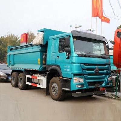 Cina 0 KM Camion di scarico di seconda mano 5.6m 6X4 336HP 371 375HP HOWO-7 National Heavy Truck in vendita