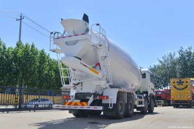 China 14000 Kg Popular SinotruK HOWO TX 340 Horsepower 8X4 7.5 Square Concrete Mixer Truck for sale