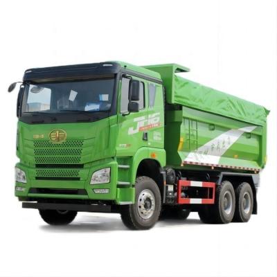 Cina Auto di seconda mano 0 km Qingdao Jiefang JH6 Camion pesante 375 hp 371 hp 6X4 5.6m Dump Truck in vendita