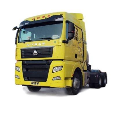 Cina Sinotruk SITRAK C7H 430 CV 6X4 LNG Truck trainato testa a metà fila file di sedili e ABS in vendita