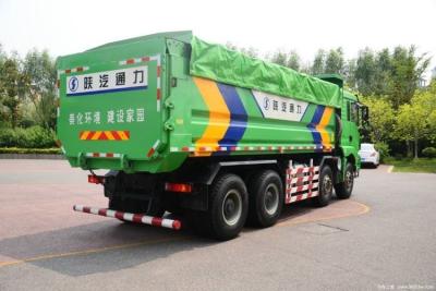 Cina Shacman Delong M3000 336 HP 8X4 Dump Trucks con 12 marcia in avanti e guida a destra in vendita