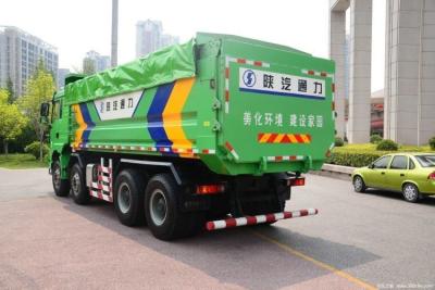 Cina Shacman Delong M3000 336 HP 8X4 Dump Trucks con 12 marcia in avanti e guida a destra in vendita