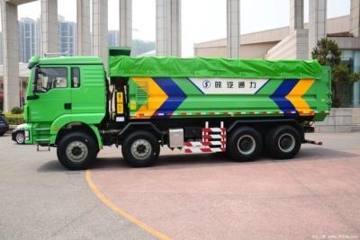 Cina Shacman Delong M3000 336 HP 8X4 Dump Trucks con 12 marcia in avanti e guida a destra in vendita