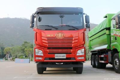 Cina Qingdao Jiefang JH6 Used Dump Truck con motore da 430 CV e lettiera da 8,2 metri a sconto in vendita