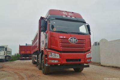 Cina Vendi Faw Jiefang J6P 460 hp 8X4 8,2m Dump Trucks con trasmissione manuale e coppia alta in vendita