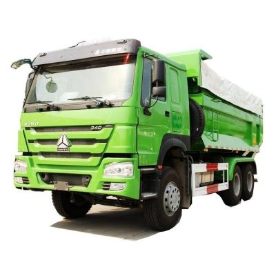 Cina Acquistato Usato HOWO Dump Tipper Truck 6X4 340 CV 5.6m per il trasporto di pesanti carichi in vendita