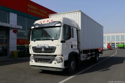 中国 高馬力 280馬力 国産重荷トラック HOWO T5G 4X2 7.92m バン貨物トラック 販売のため