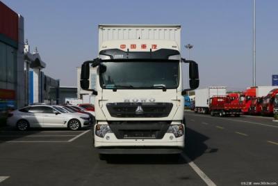 中国 高馬力 280馬力 国産重荷トラック HOWO T5G 4X2 7.92m バン貨物トラック 販売のため