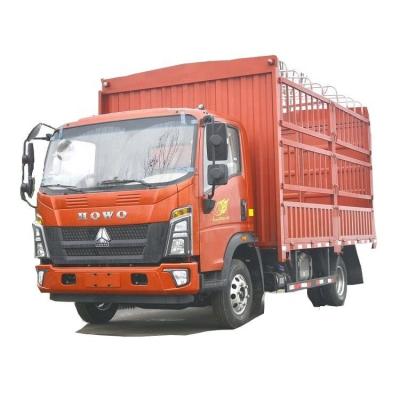 中国 貨物タンク サイズ 4.15*2.45*2.3m 重型トラック HOWO Wang 4X2 160HPグリッド軽型トラック 販売のため