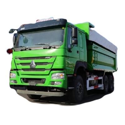 Cina Camion pesante di seconda mano HOWO 400 CV 6X4 5,6m Camion spazzatura con cambio SINOTRUCK in vendita