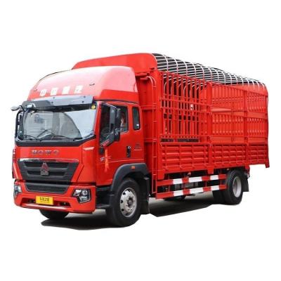 中国 ステアリング 右 SinotruK HOWO G5X カード 4X2 220 HP 6.75m ABS付き半倉庫トラック 販売のため