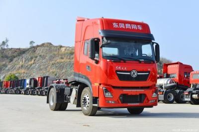 Cina Mezza fila di sedili file Dongfeng Tianlong KL 385 HP 4X2 camion trattore con touch screen in vendita