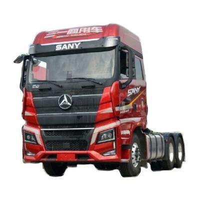 China Trinity 460 HP 6X4 Caminhão pesado cabeça 0 km Trator de segmento com câmera traseira 360 ° à venda