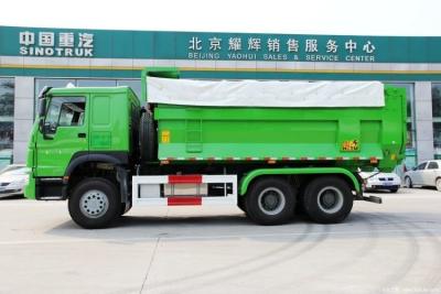 中国 ストック使用 HOWO 340 HP 6X4 5.6m ダムトラック ABSと 2 リバースシフト番号 販売のため
