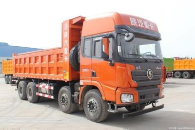 中国 12 前向シフト 山西自動車 カミンズ デロン X3000 385hp 8X4 8メートルダンプトラック 販売のため
