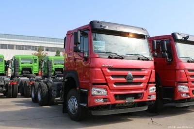 China Nationale zware vrachtwagen HOWO 6X4 6.8m Dump Truck met prestaties en 380 pk Te koop