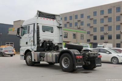 China Verkoop Shandeka HOWO G7 6 * 4 tractor met een halve rij zitplaatsen en Sinotruk versnellingsbak Te koop
