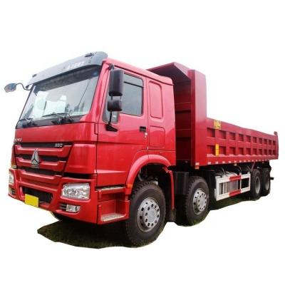 Cina Sinotruk HOWO Camion pesante 380 CV 8X4 7,8m Camion spazzatura con sedile del conducente a sospensione pneumatica in vendita
