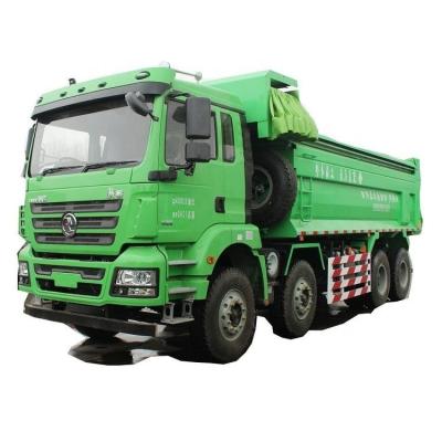 China Comprar Shacman Delong M3000 350 HP 8X4 camiões de descarga de segunda mão com tanque de carga de 6,5m à venda