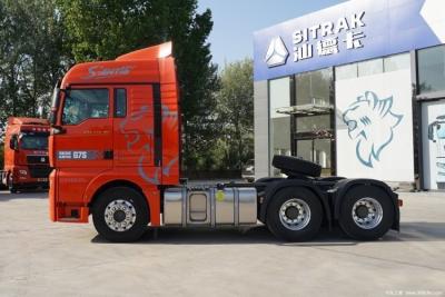 Cina SITRAK G7S 610 HP 6X4 testa del camion trainante con elevata capacità del serbatoio del carburante e finestra automatica in vendita