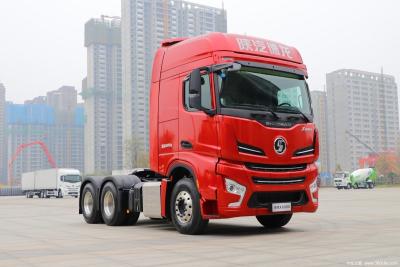 China Shaanxi Auto X6000 560HP 6X4 cabeça automática de caminhão de tração com capacidade de tanque de combustível ≥ 600L à venda