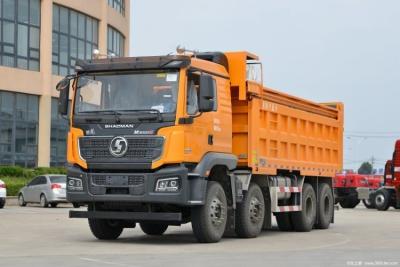 China Shacman Delon M3000S 400 pk 8X4 6.8m Dump Trucks 12 Forward Shift Multimedia Systeem Te koop
