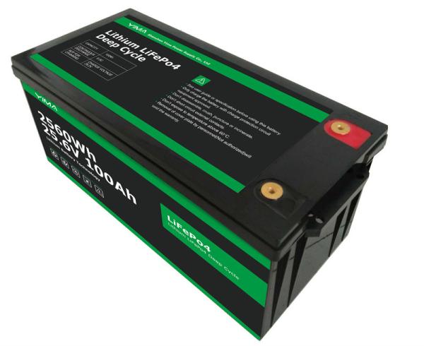 Quality High Performance Lead Acid Replacement Battery 25.6V 100ah Lifepo4 Battery for sale
