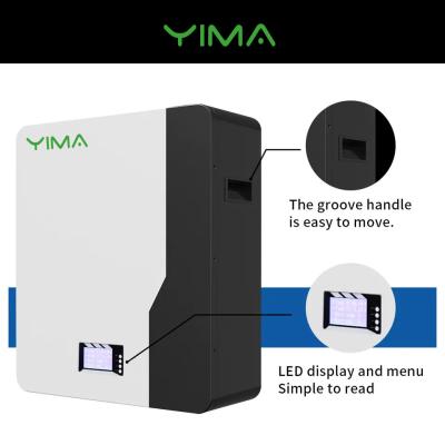 Cina LFP 48V 200AH 20KWH Immagazzinamento di energia domestica Batterie Powerwall per case in vendita