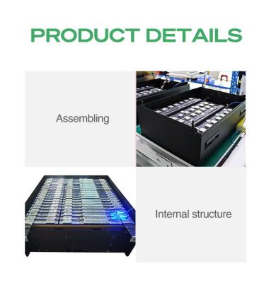 Cina Casing metallico 48Volt Batteria di accumulo di energia per uso domestico 200Ah personalizzata in vendita