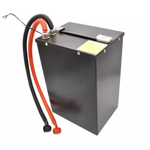 Quality 48V 60V 72V Forklift Lithium Ion Battery Pack 800-1000 Times Cycle Life for sale
