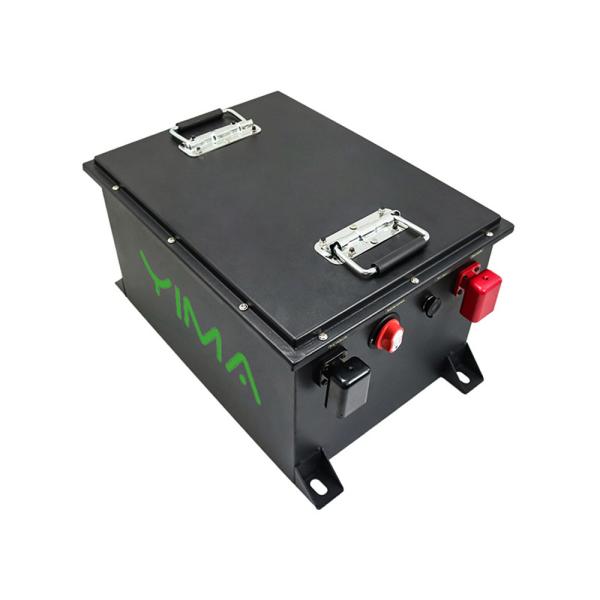 Quality 48V 72V 100Ah 200Ah Lithium Ion Golf Trolley Battery 4000 Times Cycle Life for sale