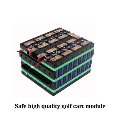 China 80Ah Metal Shell Golf Cart Lithium Battery Pack Replacement For Car Sightseeing Bus for sale