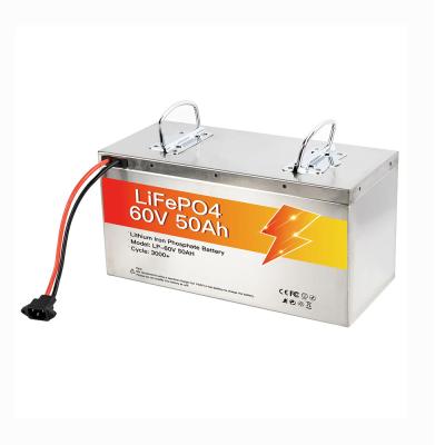 中国 60V 50Ah 100Ah 電動ゴルフカート リチウムバッテリー 充電器と内蔵BMS 販売のため