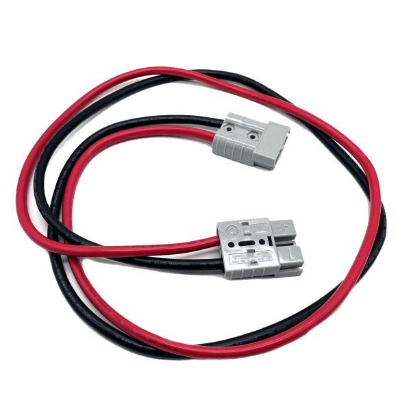 Quality 50A Grey Power Style Plug Extension Lead – 1.5M Heavy-Duty Battery Cable for sale