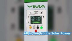 Mobile Integrated LiFePO4 Energy Storage System All-in-One Solar Battery Energy Storage Cabinet With