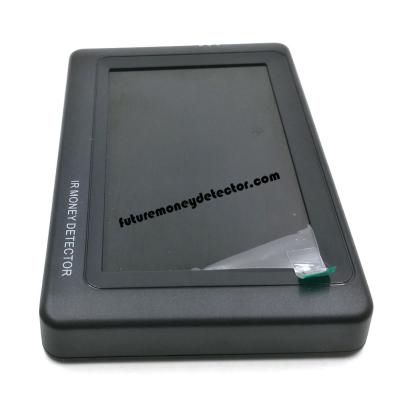 China Portable infrared counterfeit money detector counterfeit money detector Fake Currency Detector With 4.3 inch LCD for sale