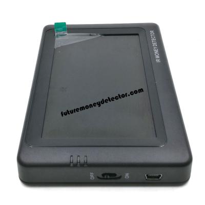 China Portable infrared counterfeit money detector counterfeit money detector Fake Currency Detector With 4.3 inch LCD for sale