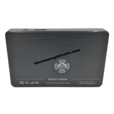 China Portable infrared counterfeit money detector counterfeit money detector Fake Currency Detector With 4.3 inch LCD for sale