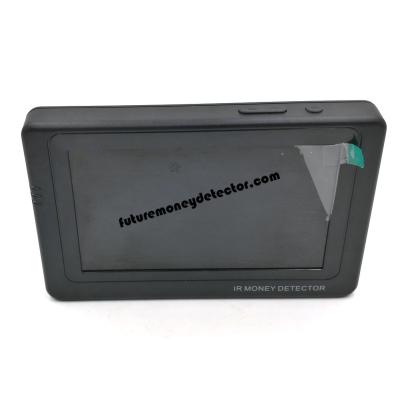 China Portable infrared counterfeit money detector counterfeit money detector Fake Currency Detector With 4.3 inch LCD for sale