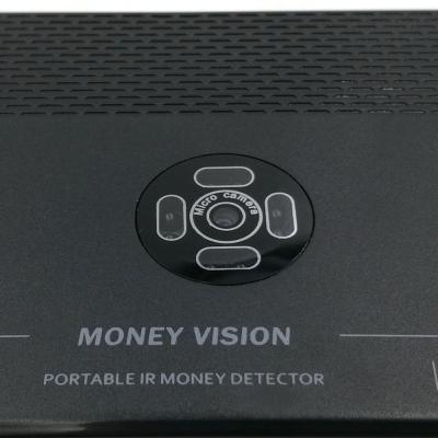 China Portable infrared counterfeit money detector counterfeit money detector Fake Currency Detector With 4.3 inch LCD for sale