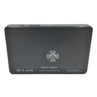 China Portable infrared counterfeit money detector counterfeit money detector Fake Currency Detector With 4.3 inch LCD for sale