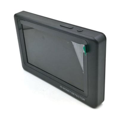 China Portable infrared counterfeit money detector counterfeit money detector Fake Currency Detector With 4.3 inch LCD for sale