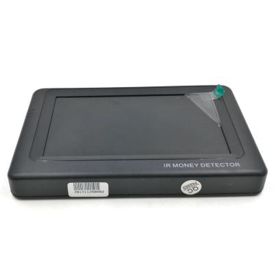 China Portable infrared counterfeit money detector counterfeit money detector Fake Currency Detector With 4.3 inch LCD for sale