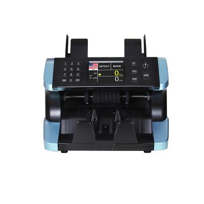 China CARGA FRONTAL QUE CUENTA LA MÁQUINA con el contador resistente del billete de banco de la DETECCIÓN de UV+MG en venta
