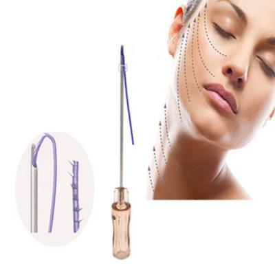 China PDO lifting Surgical Suture Needles tornado screw 26G 27G for face tightening for sale