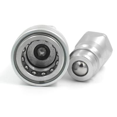 China ISO Agricultural Hydraulic Quick Disconnects , BSPP Thread Quick Connect Coupling for sale