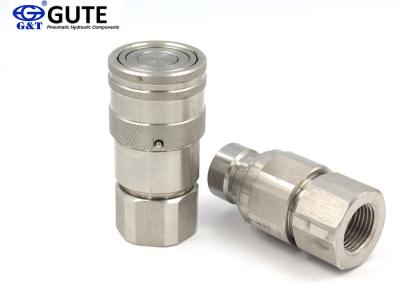 China High Performance Stainless Steel Quick Disconnect Avoid Damage From High Velocity Flow for sale