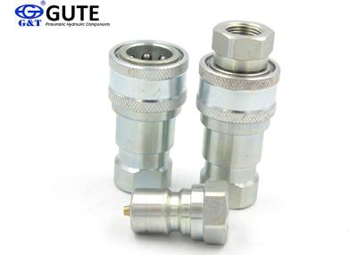 China Male Connection Hydraulic Quick Disconnect Couplings GT-B1-02 With ISO7241-1B Standard for sale